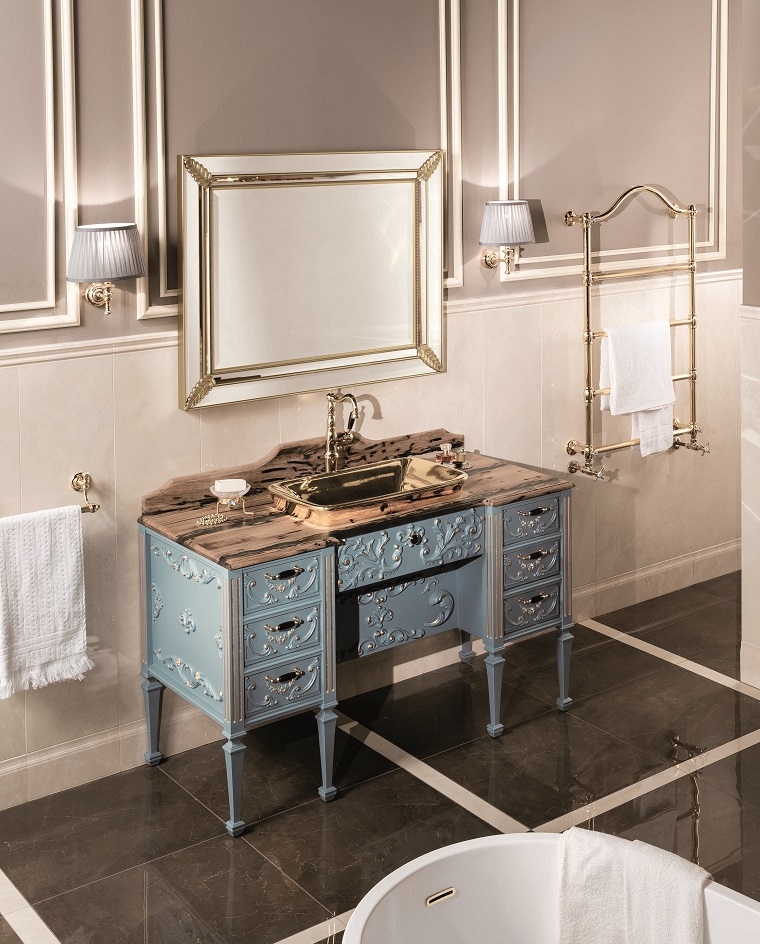 Mobilier baie clasic, Mobilier baie Impero 1 by Gaia Mobili in Constanta